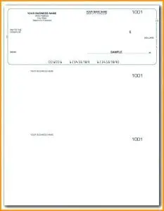 35+ Blank Check Template Free Download!! - Best Printables