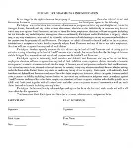 25+ General Release of Liability Form Download [Word, PDF]