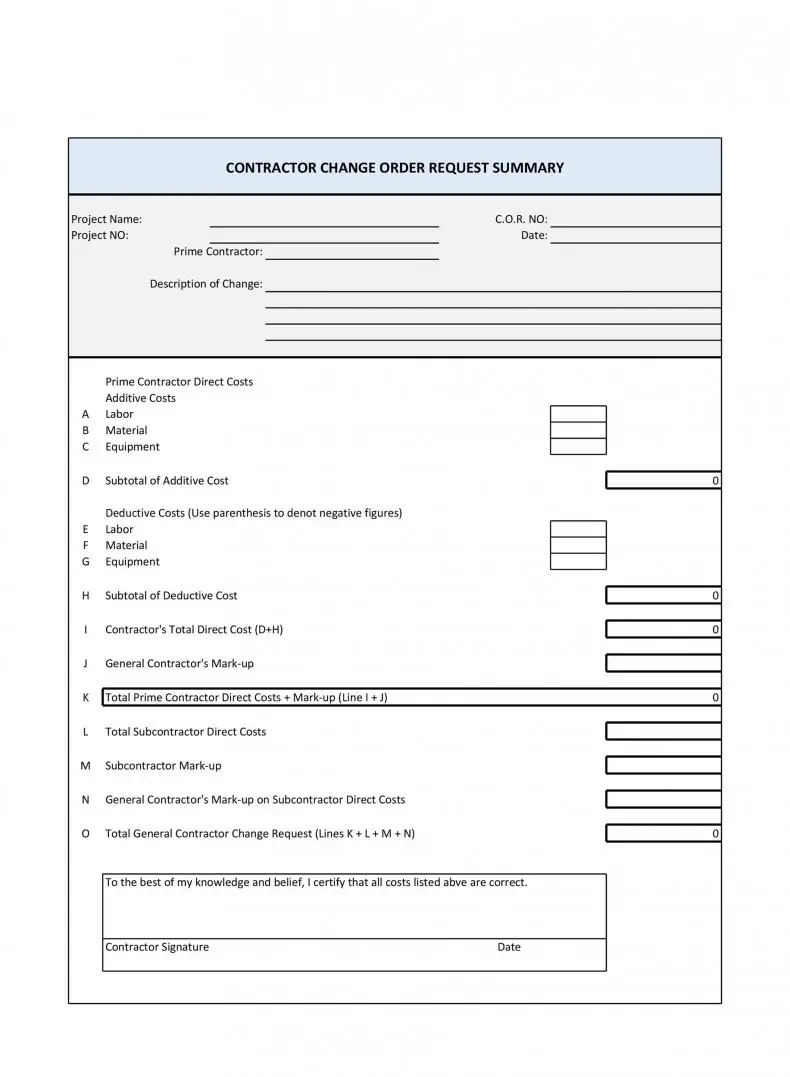 17+ Work Order Template FREE Download [Word, Excel, PDF]