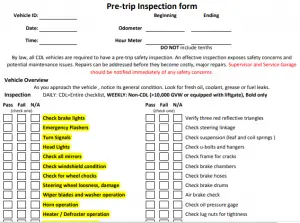7+ Vehicle Inspection Form Template Download [Uber, Lyft]