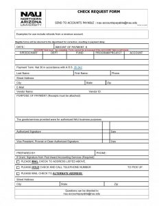 11+ Check Request Form Template Download [PDF, Excel]