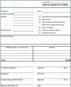 11+ Check Request Form Template Download [PDF, Excel]