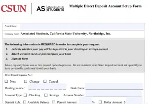 7+ Quickbooks Direct Deposit Form Free Download [Word, PDF]