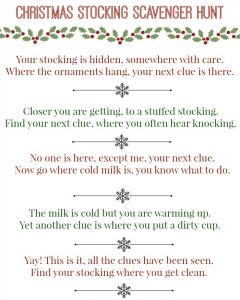 13+ Secret Santa Clues Examples Printables Download [Word, PDF]