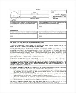 13+ Free Divorce Papers Sample Template Download [Word, PDF]