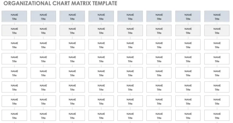 13+ Organizational Chart Template Editable [Word, Excel, PowerPoint]