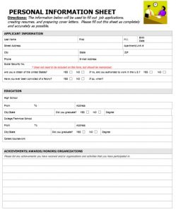 13+ Client Information Sheet Template FREE [Word, PDF, Excel]