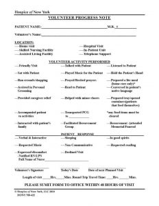 9+ Progress Note Template FREE Download [Word, PDF]